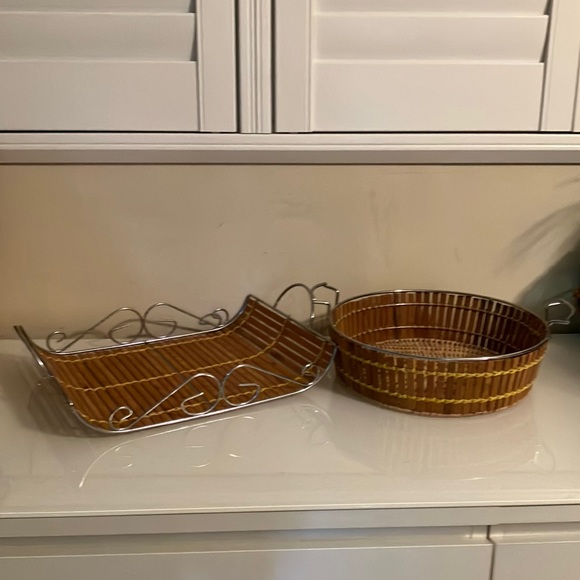 Accents | Two Unique Baskets | Poshmark